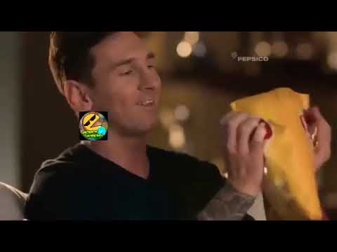 lionel messi comiendo sabritas - YouTube