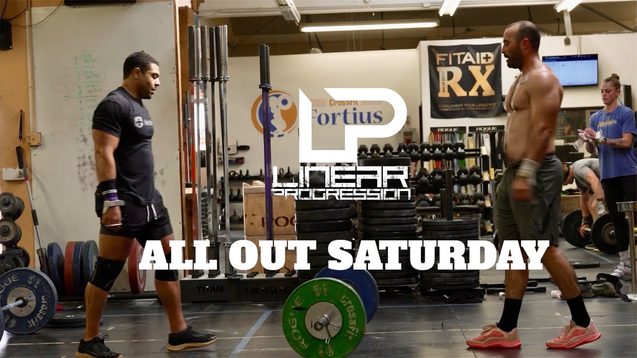 All out Saturday at Crossfit Fortius! - YouTube