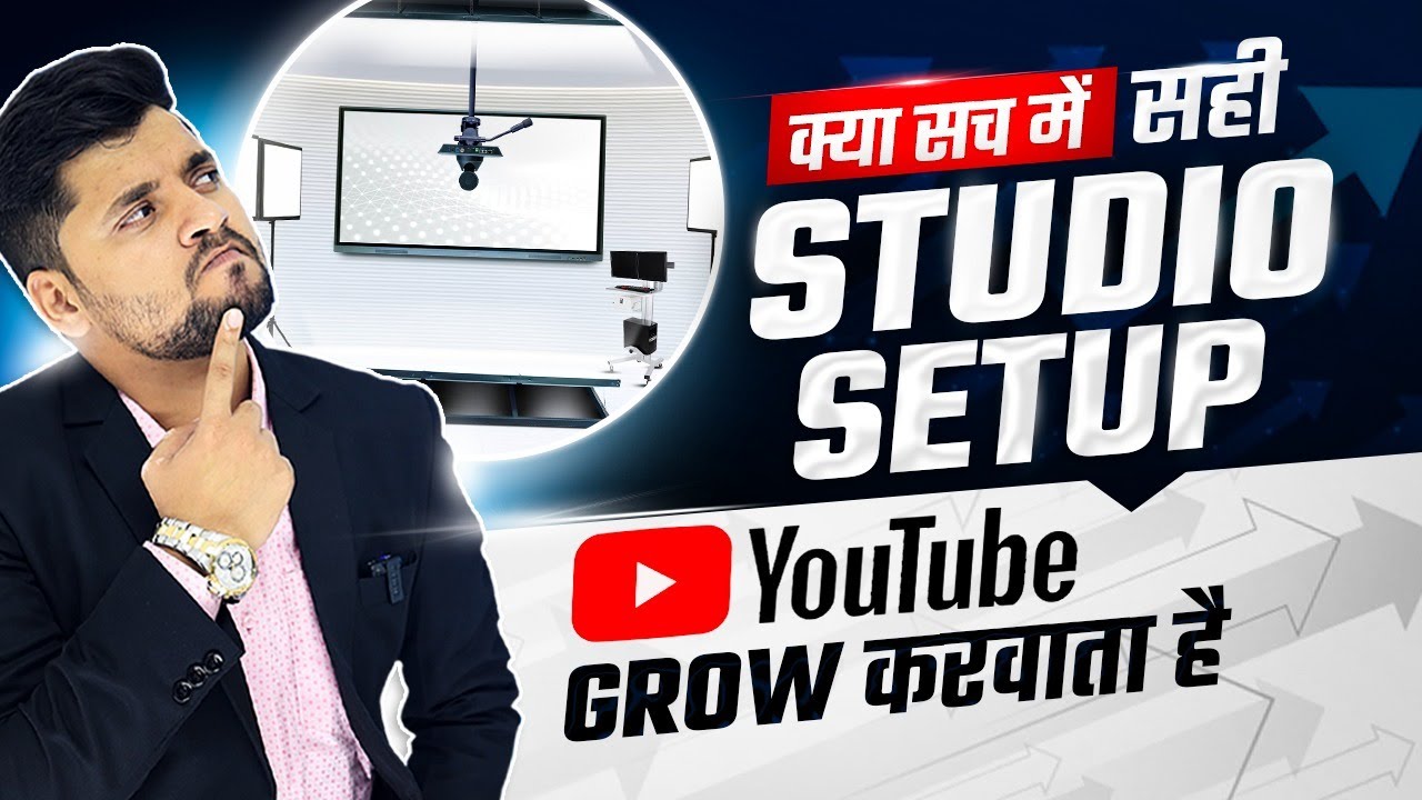Benefits of Studio Setup for YouTube Channel | YouTube Studio Tour ...