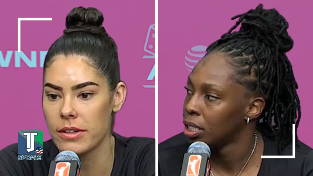 Chelsea Gray and Kelsey Plum WELCOME WNBA All Stars to Las Vegas - YouTube