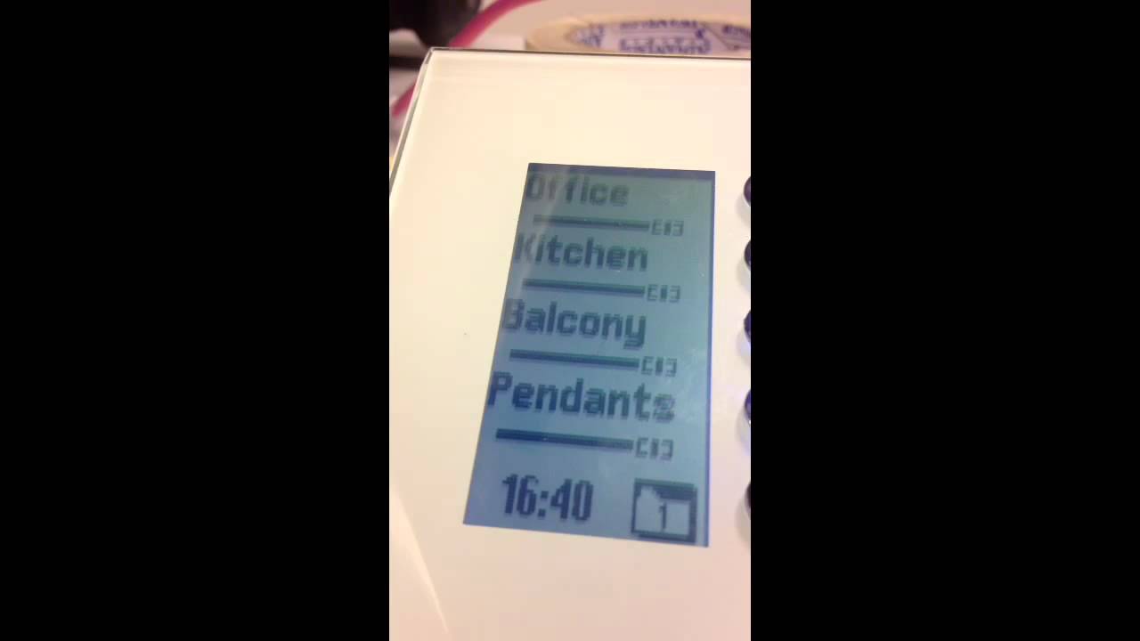 Using CBus logic to update labels on a DLT switch - YouTube