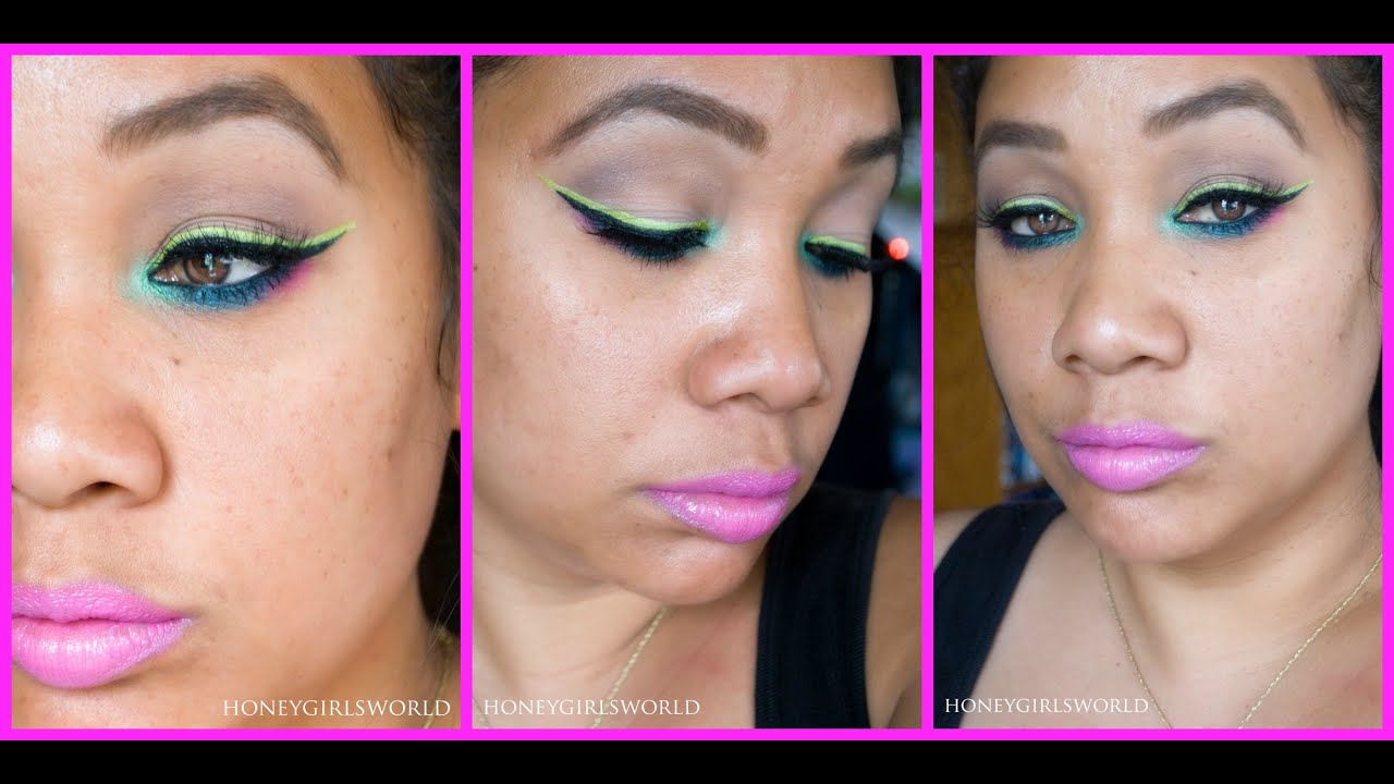 Electric Avenue - Spring Makeup Look feat. Urban Decay Electric Palette ...