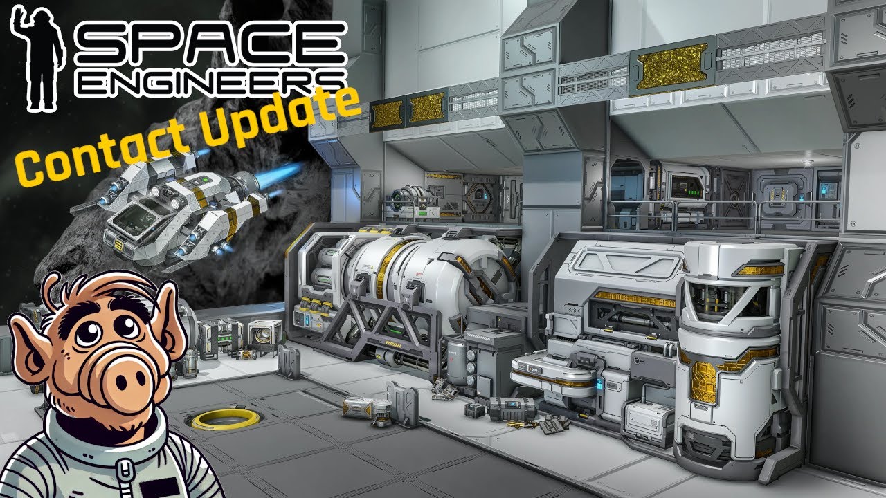 Melmaks Infovideo Update 1.205 Contact und DLC 🚀 🌌🧑‍🚀 🛠️ Space ...
