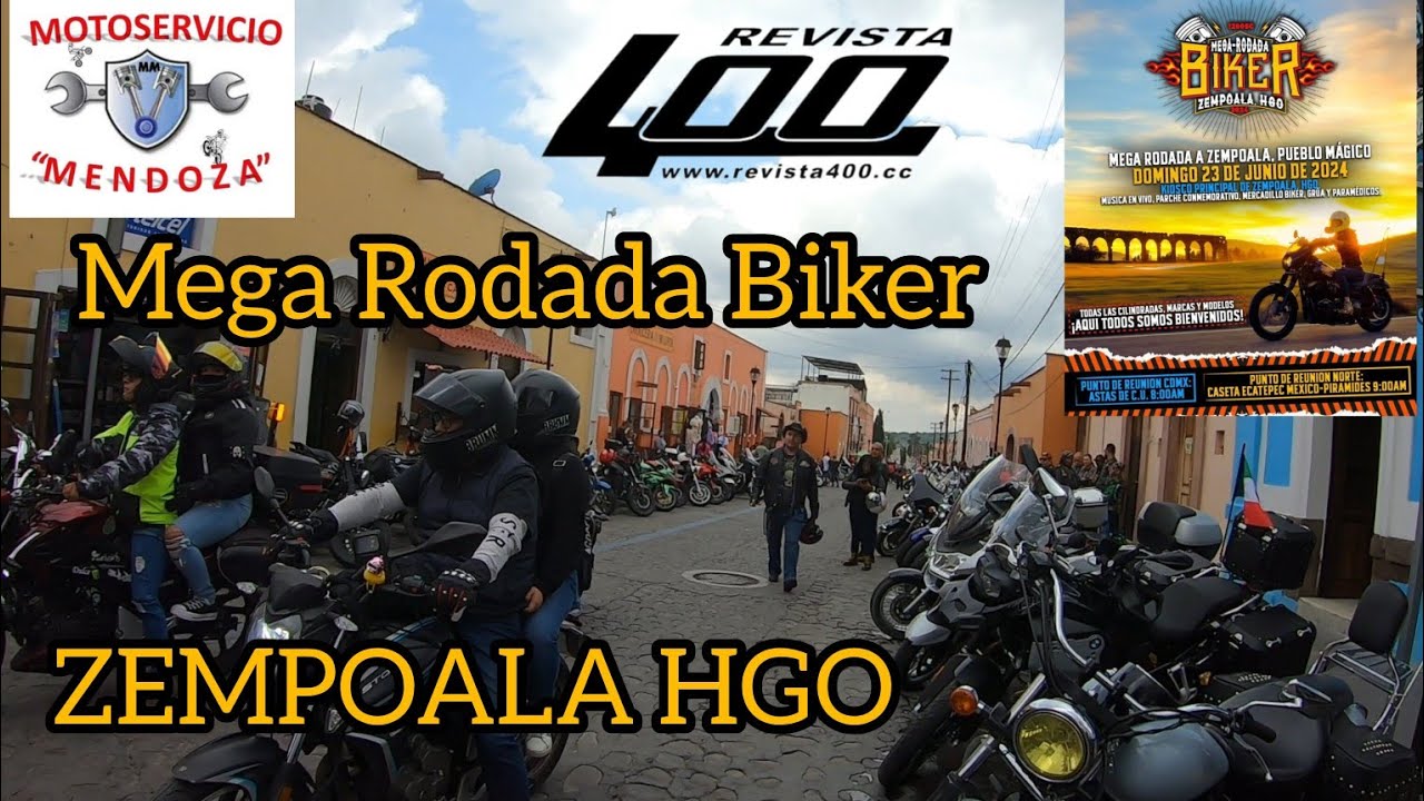 MEGA RODADA BIKER ZEMPOALA HGO 1200 SENTIMIENTOS CUBICOS,REVISTA400 ...