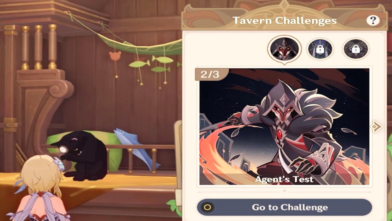 Tavern Card Challenge Genshin Impact Fatui Pyro Agent - YouTube