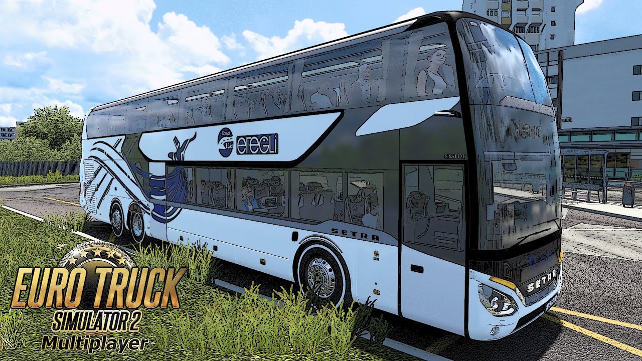 World Best 2024 Setra S 531 DT Double Decker Coach // TTRMAP // #ets2 # ...