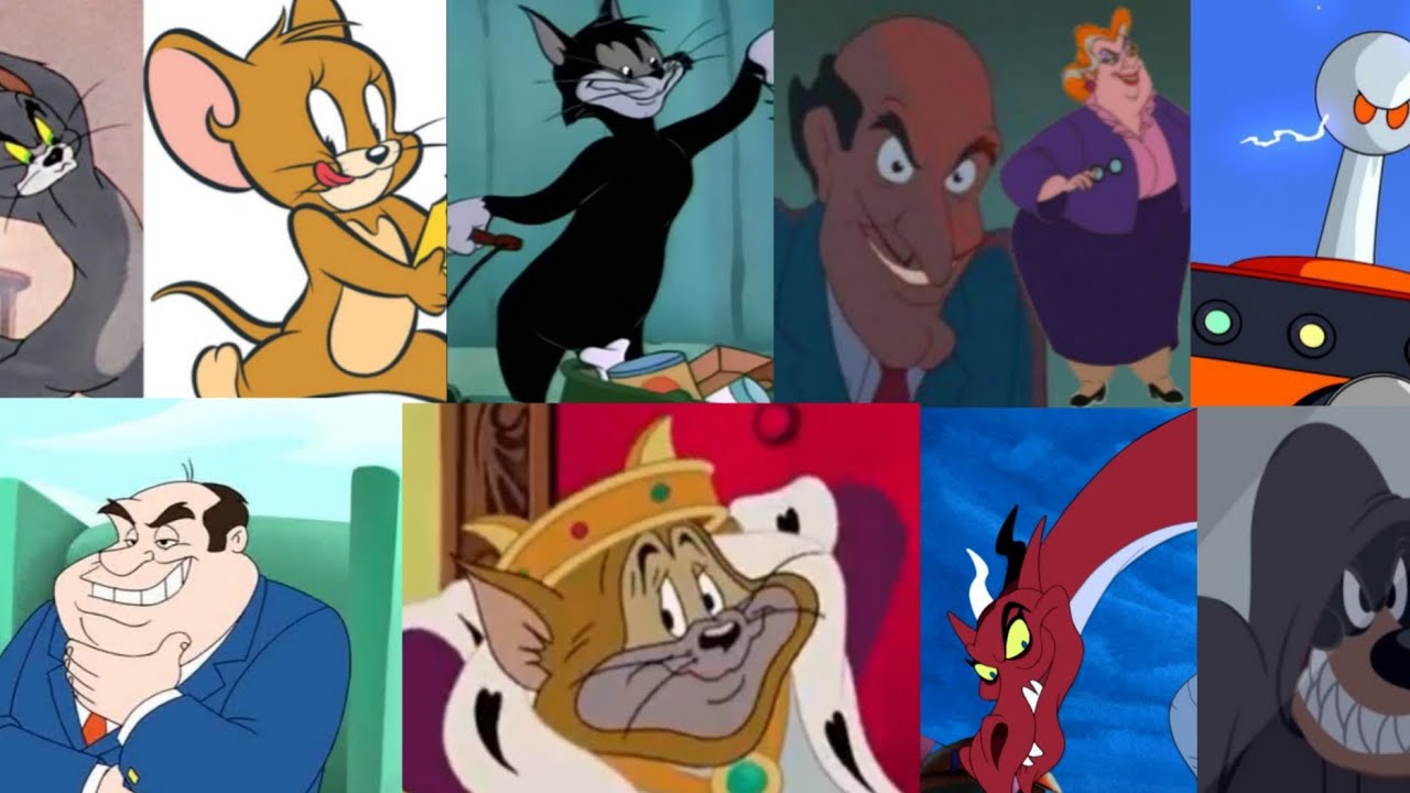 DEFEATS OF MY FAVORITE TOM AND JERRY VILLAINS PART 1🐈‍⬛🐁 - YouTube