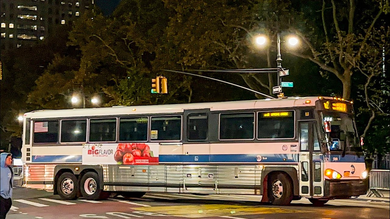 MTA Bus Company 2008 MCI D4500CT 2240 on Route BM2 - YouTube