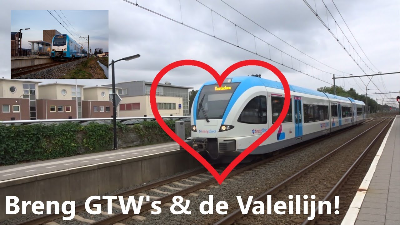 GTW'S VAN BRENG EN DE VALEILIJN || TreinSpotterMarc - YouTube