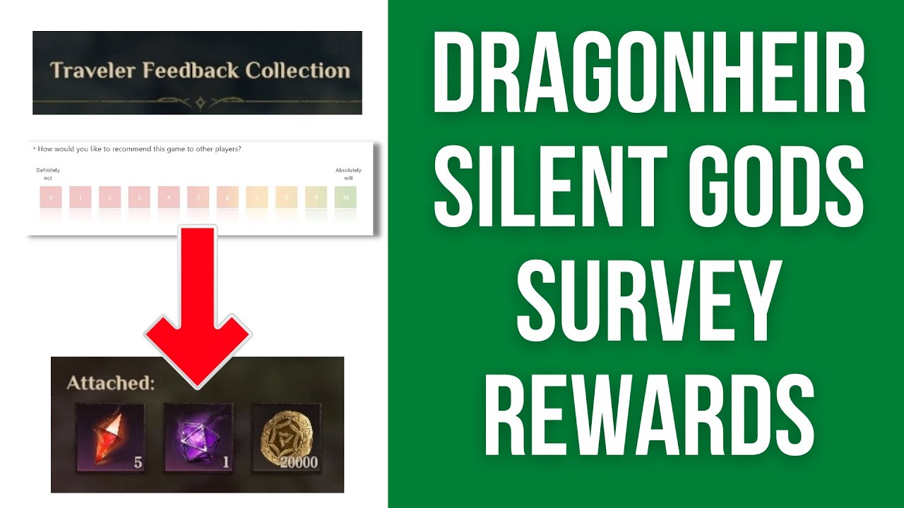 How to get FREE rewards by completing surveys in Dragonheir: Silent ...