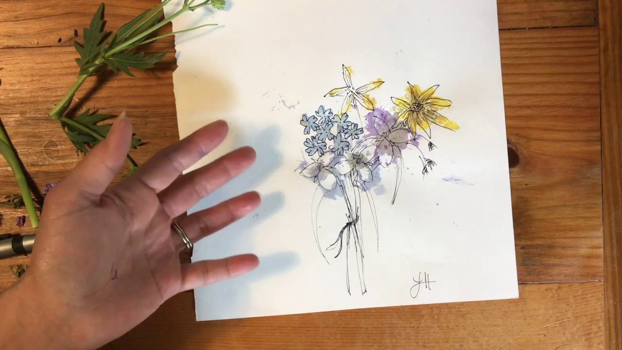 Flower Smash Art - YouTube