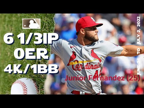 Junior Fernández | June 24 ~ July 2, 2022 (4G) | MLB highlights - YouTube