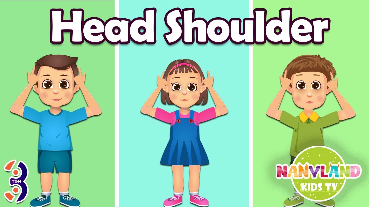 Exercise Song For Kids | Head Shoulder Song for Children | Nanyland ...