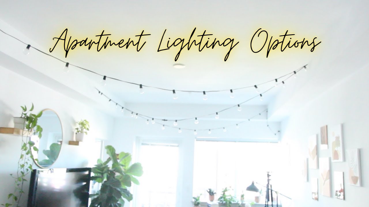 Apartment Lighting Options | Renter Friendly Lighting Ideas and ...