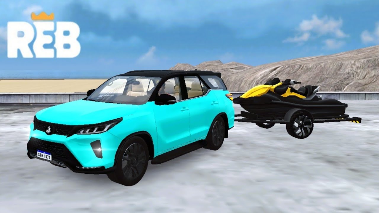 FUI PRA PRAIA DE SW4 DAIMOND PUXANDO MEU JET SKI 😲 - YouTube