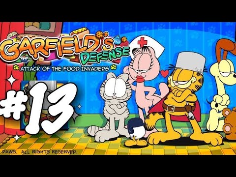 Garfield Defense #13 Eu nunca vou zerar esse jogo - YouTube