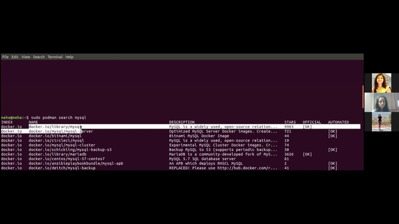 Podman commands(Containers) - YouTube