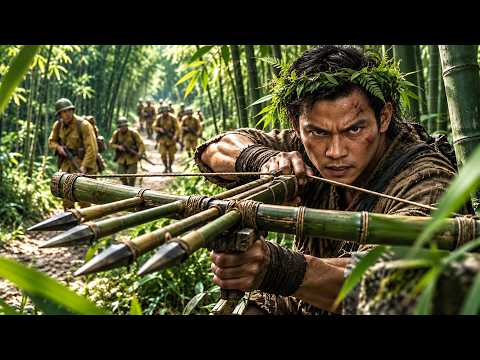 Action Movie | Japanese Troops Terrorize the Jungle—Then Hunters Trap Them in a Deadly Ambush!