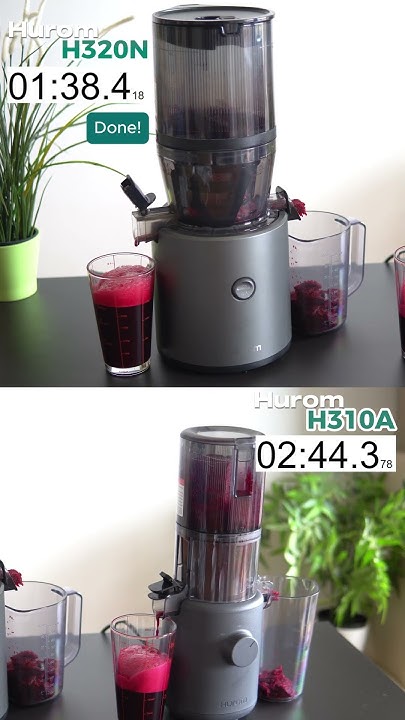 Beetroot Challenge - Hurom H320 vs H310 - YouTube