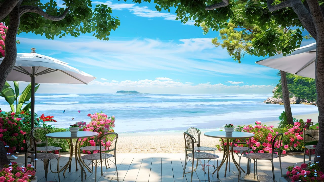 Ocean Jazz Reverie: Serene Beach Ambiance with Melodic Jazz - Chill ...