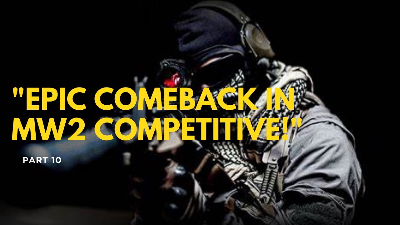 "Epic Comeback in MW2 Competitive!" CALL OF DUTY MW 2 2025 gameplay |GAMING WITH AI - YouTube