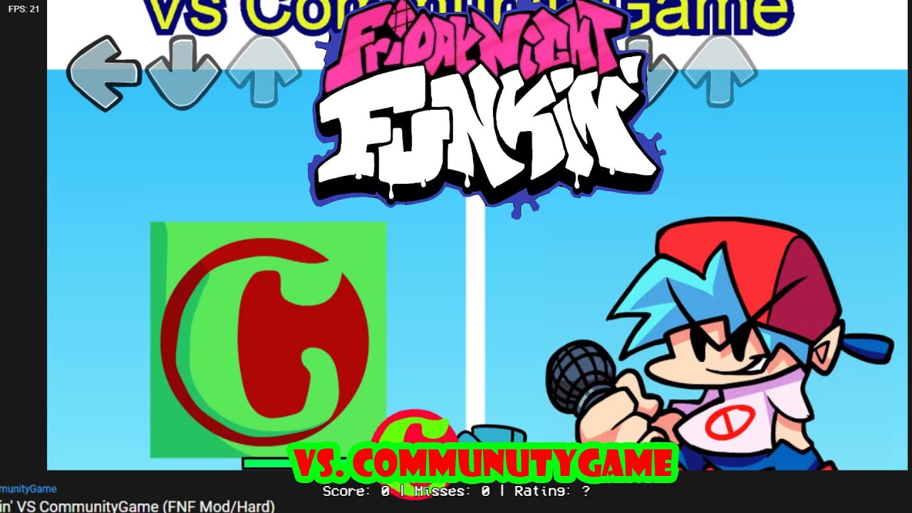 FNF Vs. CommunityGame | FNF Mods | FNF Online | FNF Freeplay - YouTube