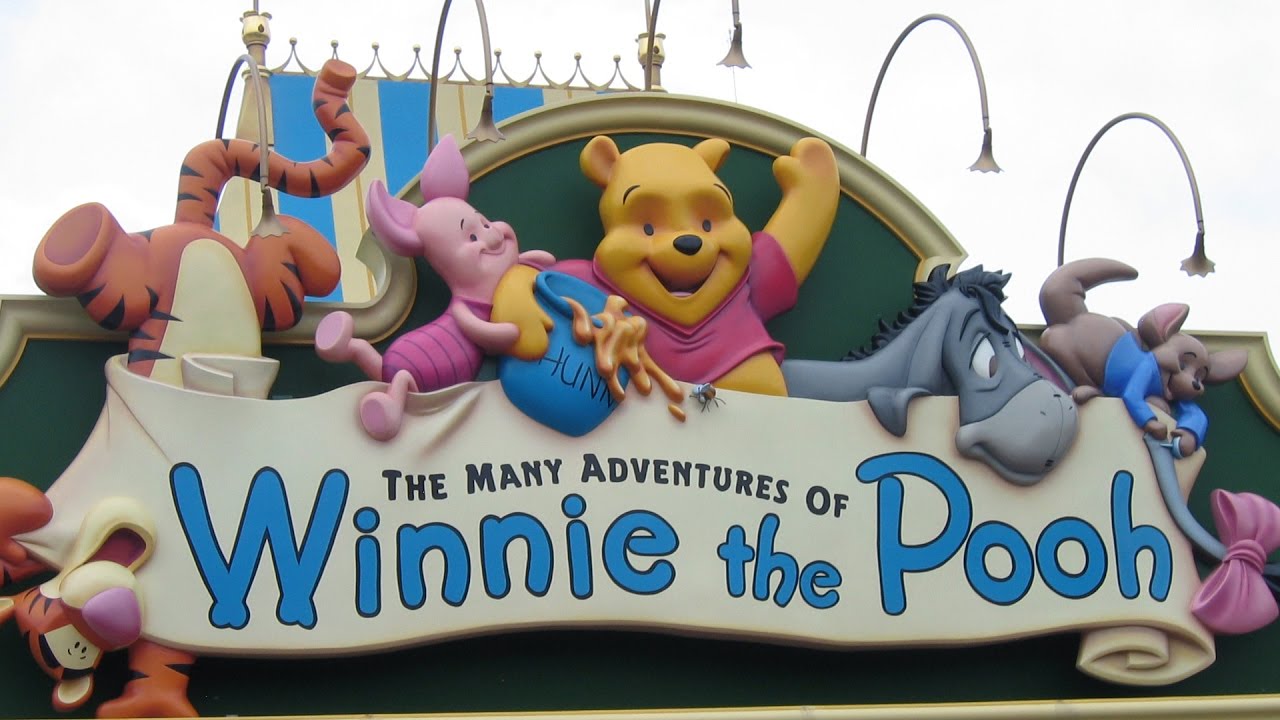 The Many Adventures of Winnie the Pooh Hong Kong Disneyland FULL RIDE ...