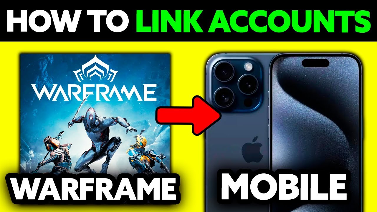 How To Link Warframe Accounts Mobile (2025) - Step by Step - YouTube