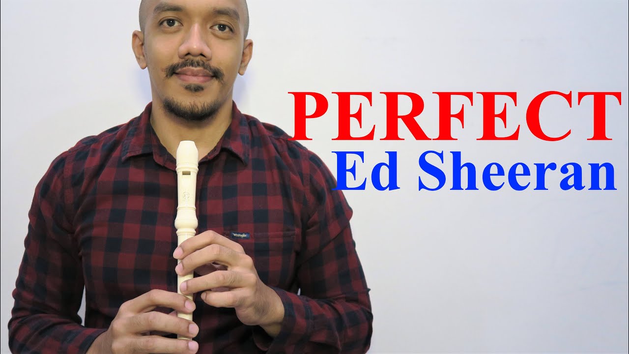 Perfect - Ed Sheeran - Belajar Not Angka Rekorder - YouTube