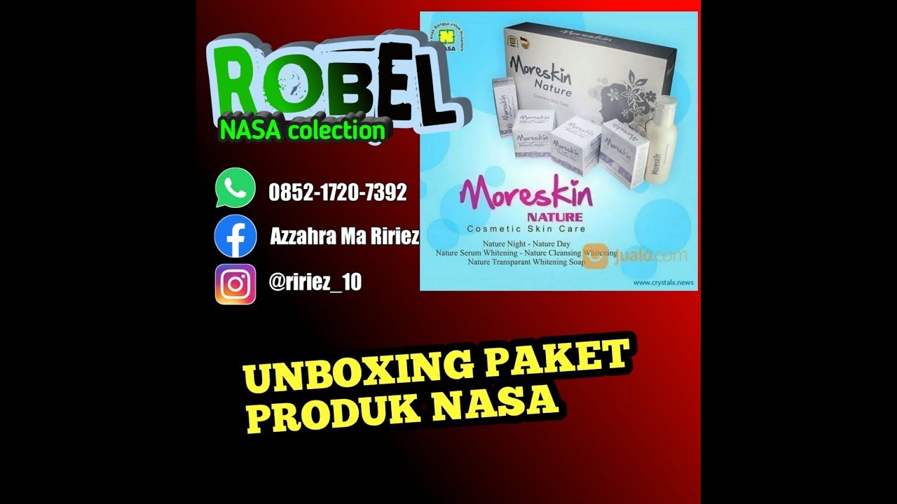 Unboxing produk nasa NATURAL NUSANTARA - YouTube