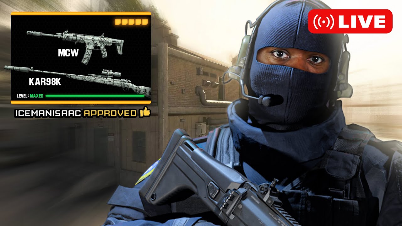 🔴LIVE - Using Iceman Isaac's NEW LOADOUT [Day 3] - YouTube