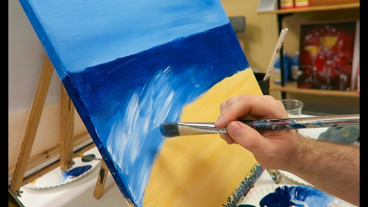 MY FIRST PAINTING EVER!! (7-27-15) [567] - YouTube