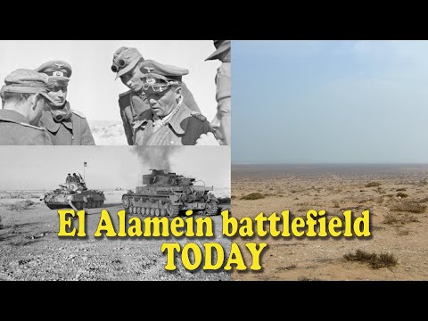 El Alamein battlefield TODAY