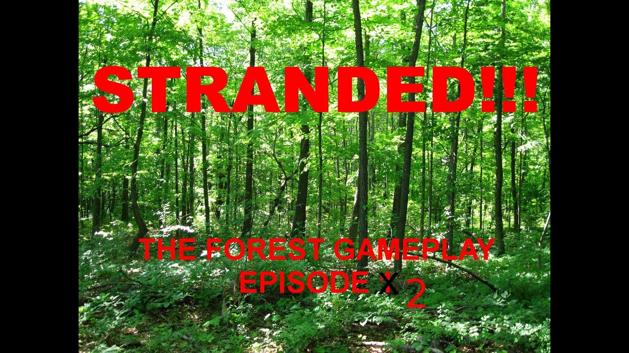 STRANDED!! in The Forest Episode 2 - YouTube