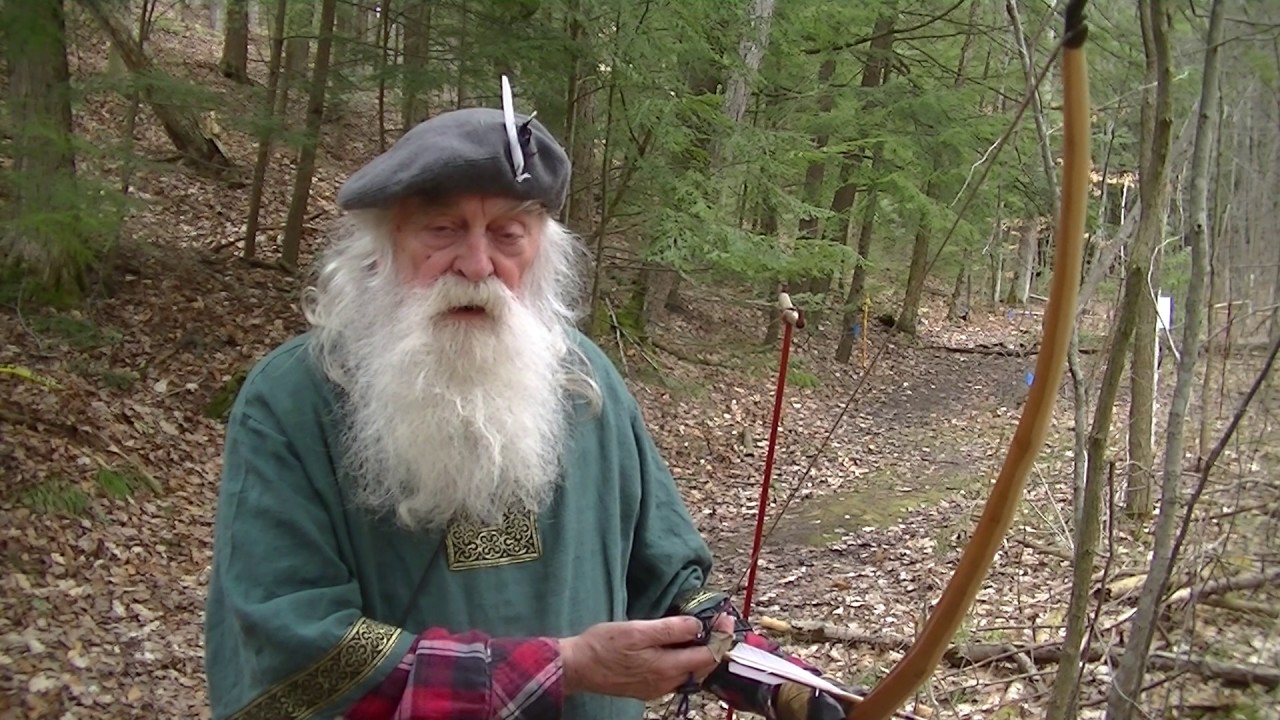 WHEN TO BEGIN THE VISUAL AIM- PRIMITIVE ENGLISH LONGBOW - YouTube