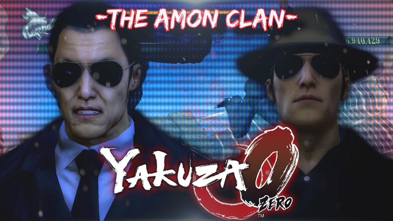 Yakuza 0 SECRET Boss - The AMON CLAN [ So Amon / Jo Amon ] - YouTube