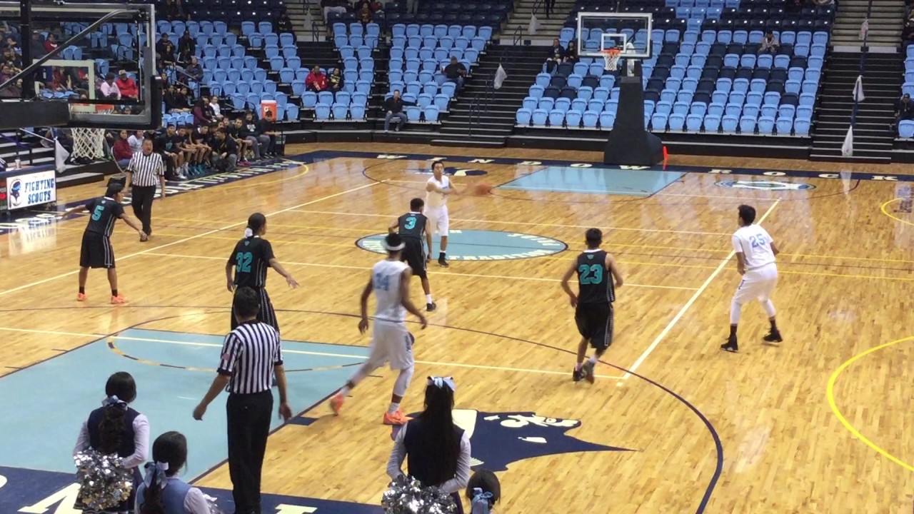 Varsity Boys Basketball Window Rock Scouts Vs Pinon Eagles Pt 4 - YouTube