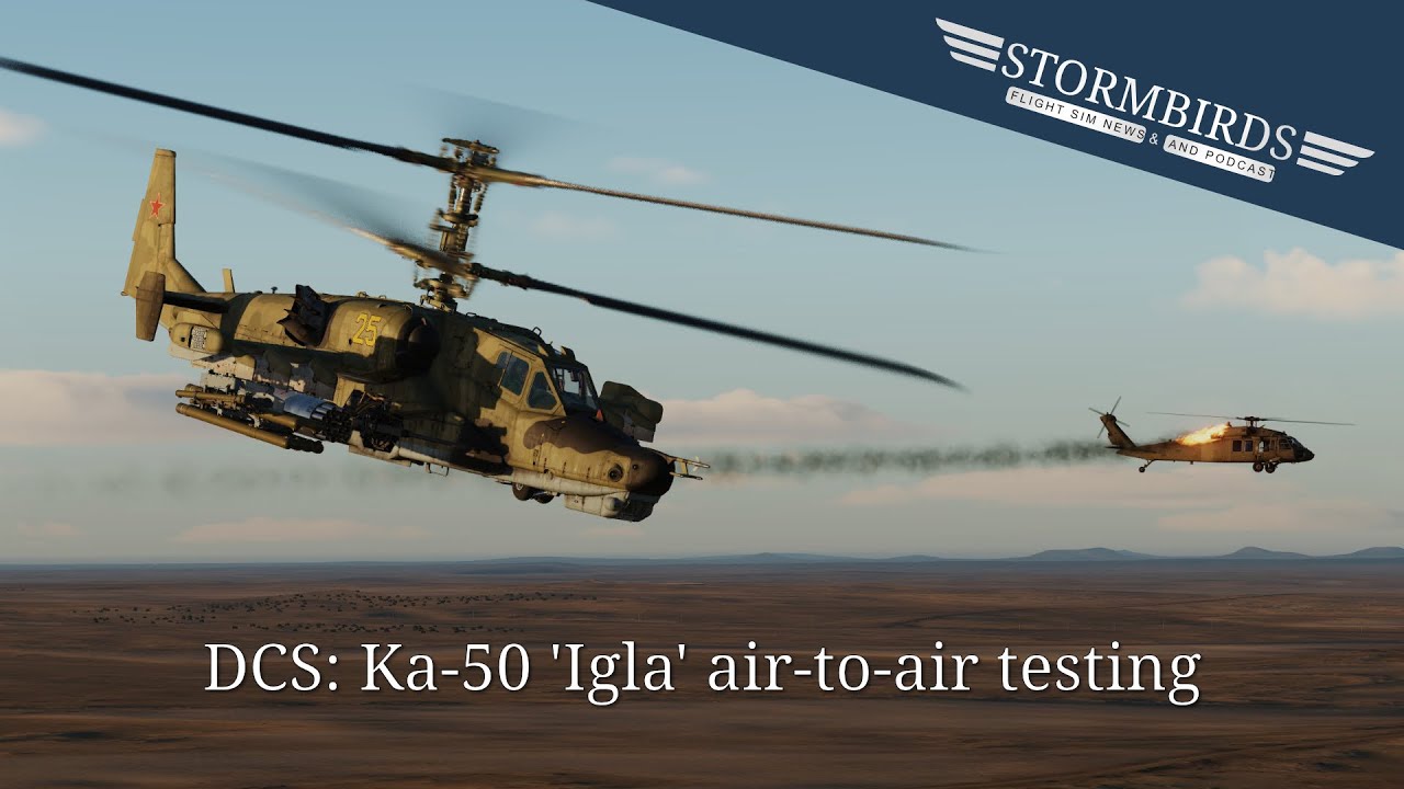 DCS: Ka-50 'Igla' effectiveness testing - YouTube