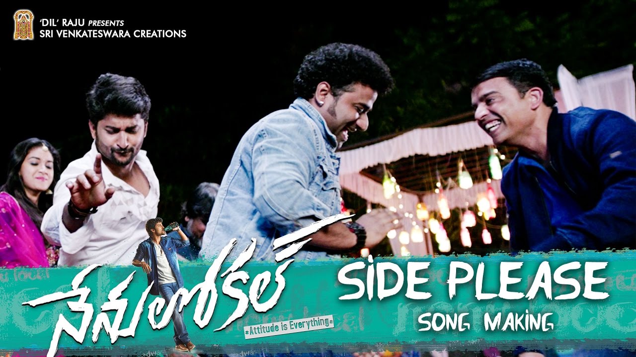 Side Please Song Making | Nenu Local Movie Songs - Nani, Keerthy Suresh ...