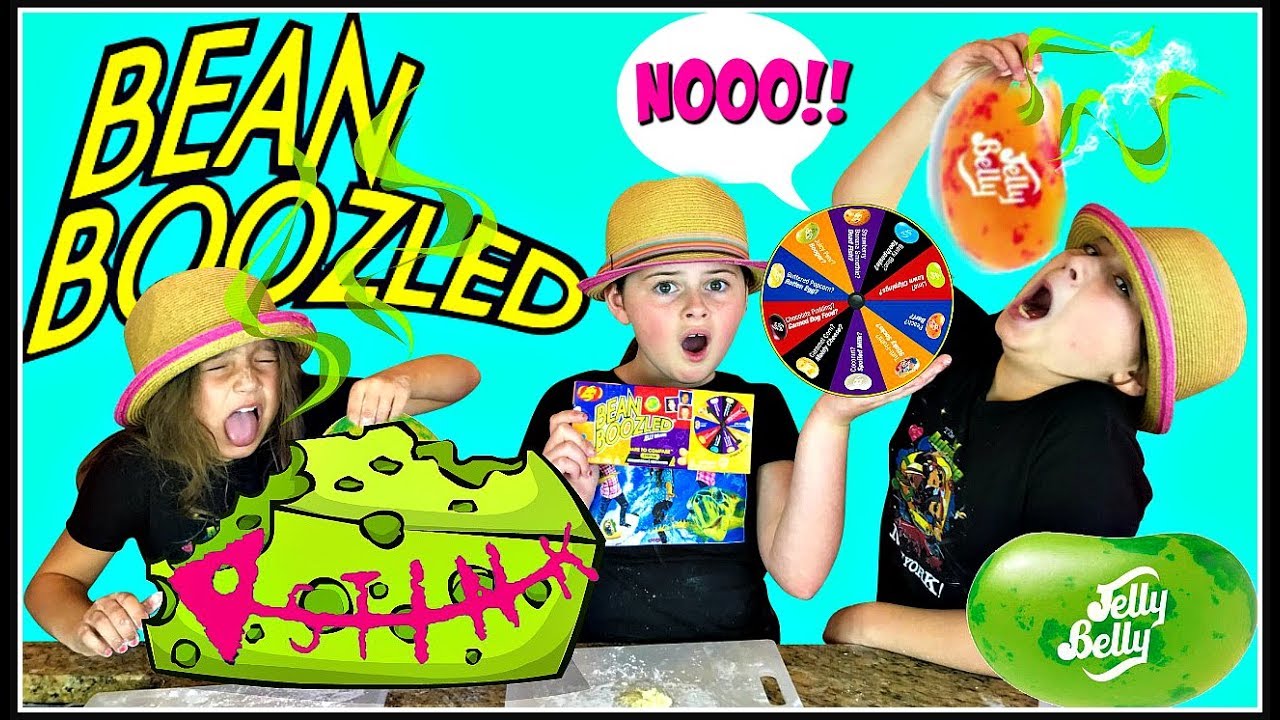 Kids Bean Boozled Challenge! Fun Challenges for Kids - YouTube