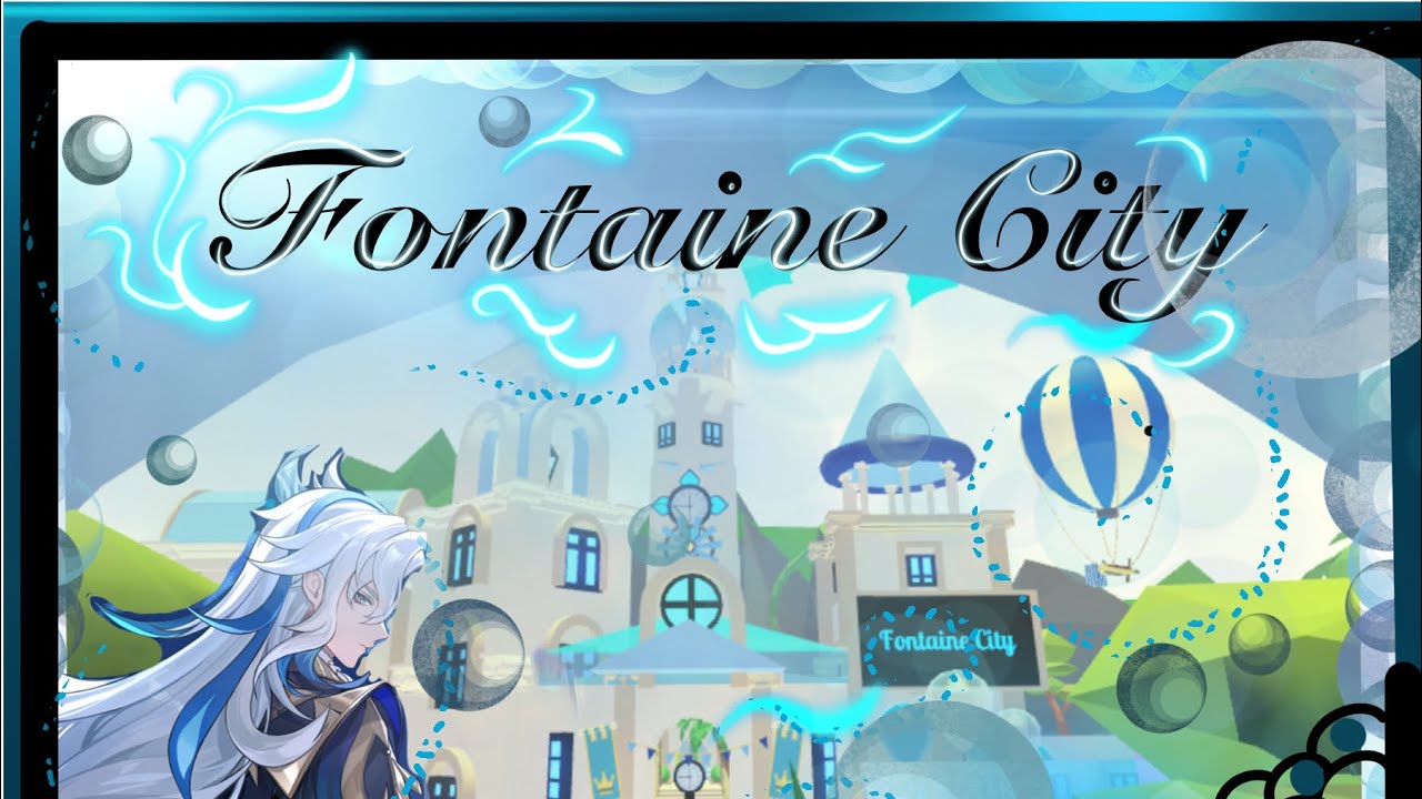 Adopt Me ,,Genshin Impact Fontaine City Build,,!!!!| House Touring # ...