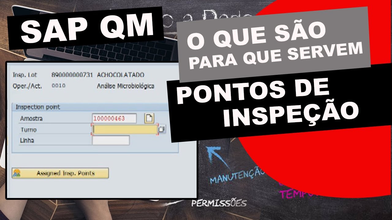 O que são os Pontos de Inspeção? SISTEMA SAP QM - Inspection Points ...