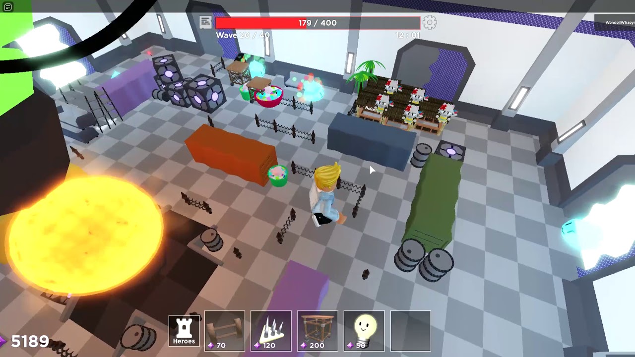 (SOLO) FACILITY RAID (HARD MODE CHALLENGE) ROBLOX TOWER HEROES - YouTube