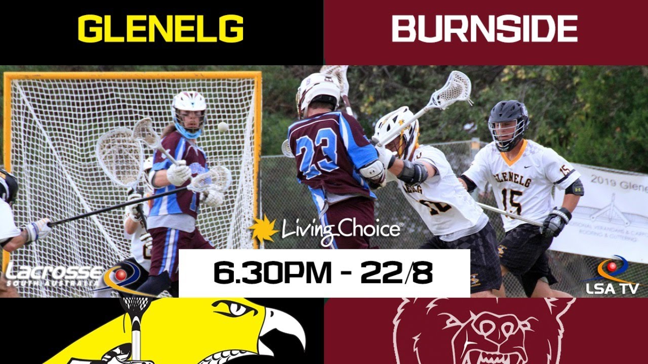Living Choice Australia Mens State League - Rd 8 - Glenelg Lacrosse ...