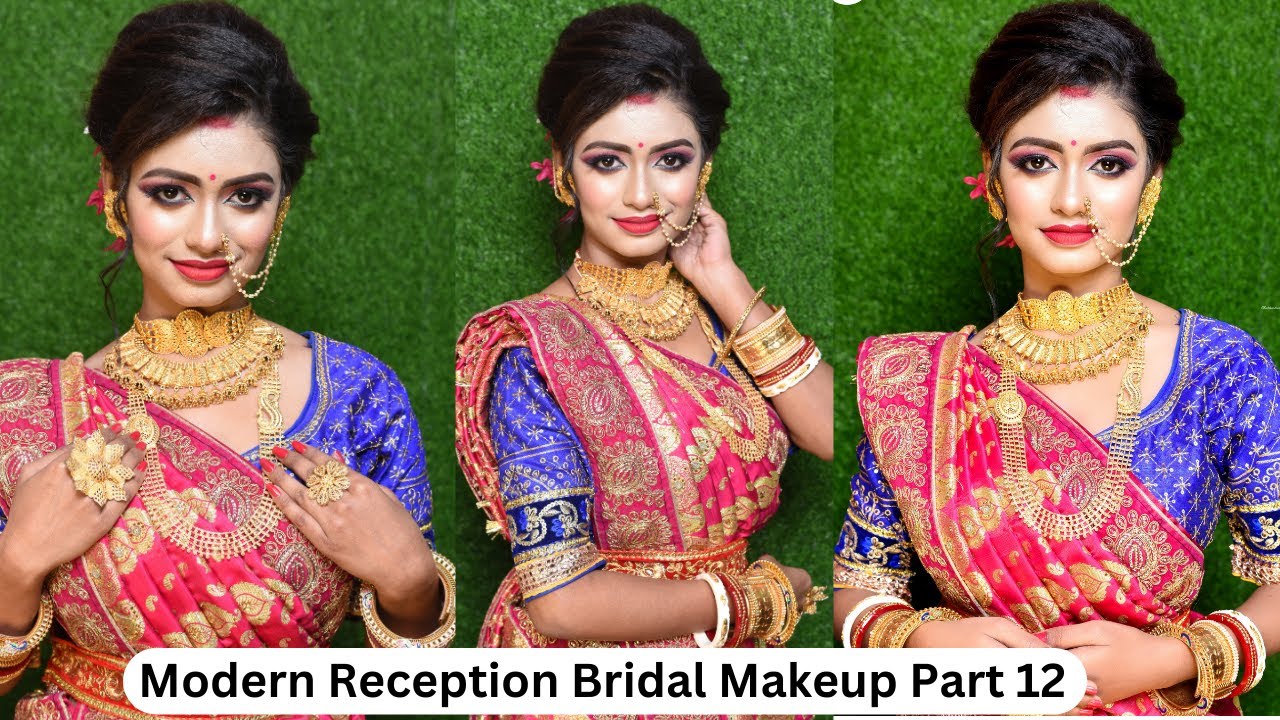 Modern Reception Bridal Makeup || Best Reception Look By The Rupa ...