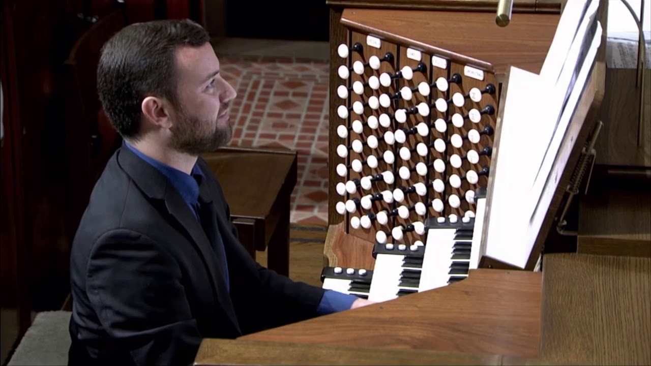 John Weaver Toccata - Justin Maxey, organ - YouTube