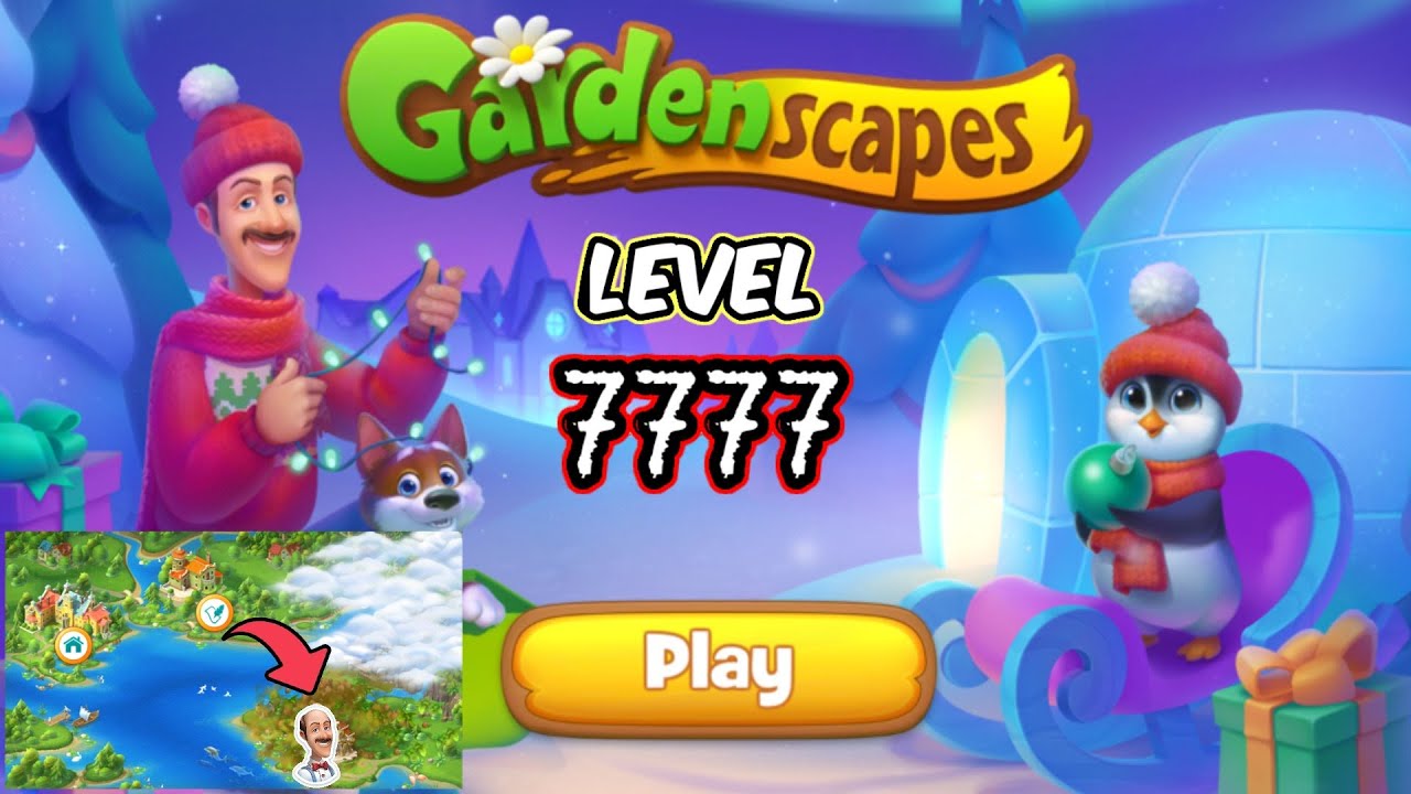CARA MUDAH CEPAT DAPATKAN BINTANG | GARDENSCAPES LEVEL 7777 - YouTube