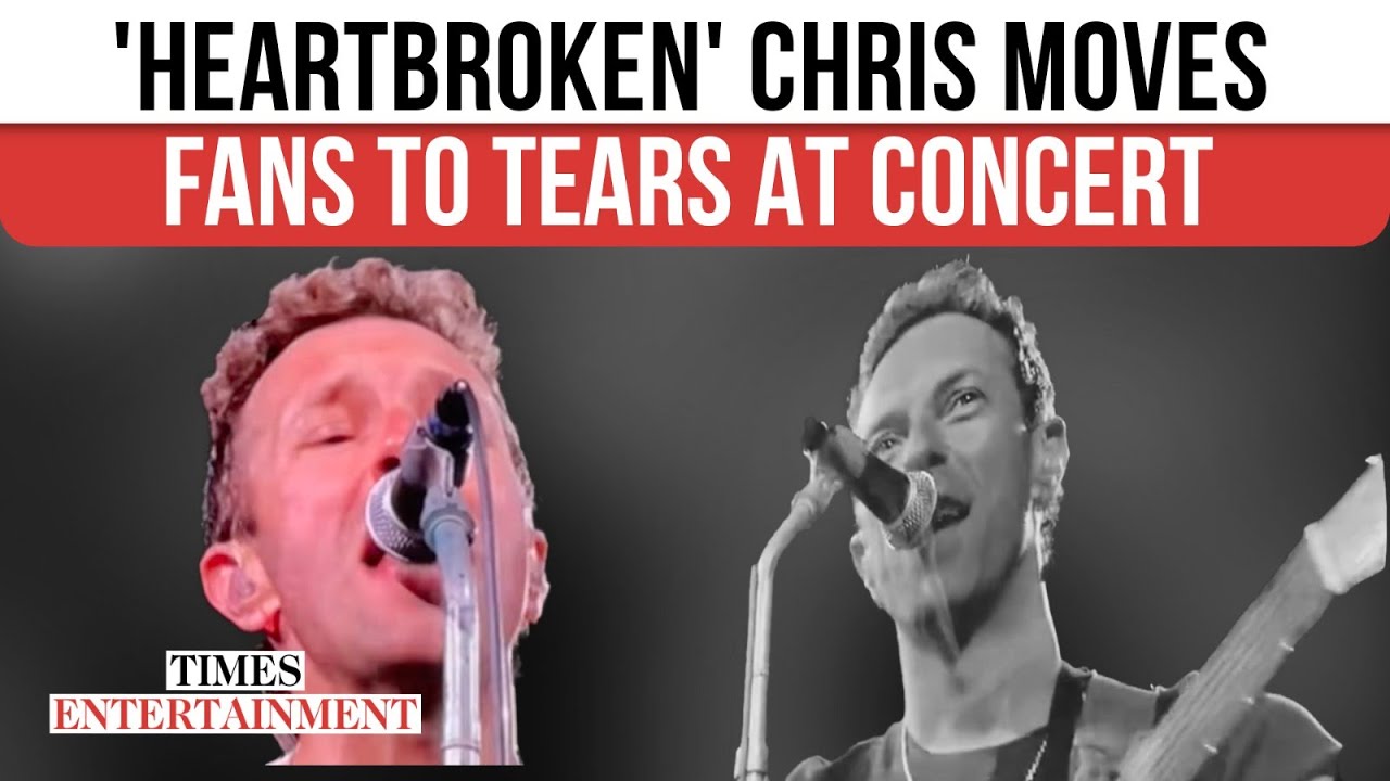 Chris Martin SPARKS TEARS With Heart Wrenching Concert; Coldplay Fans ...