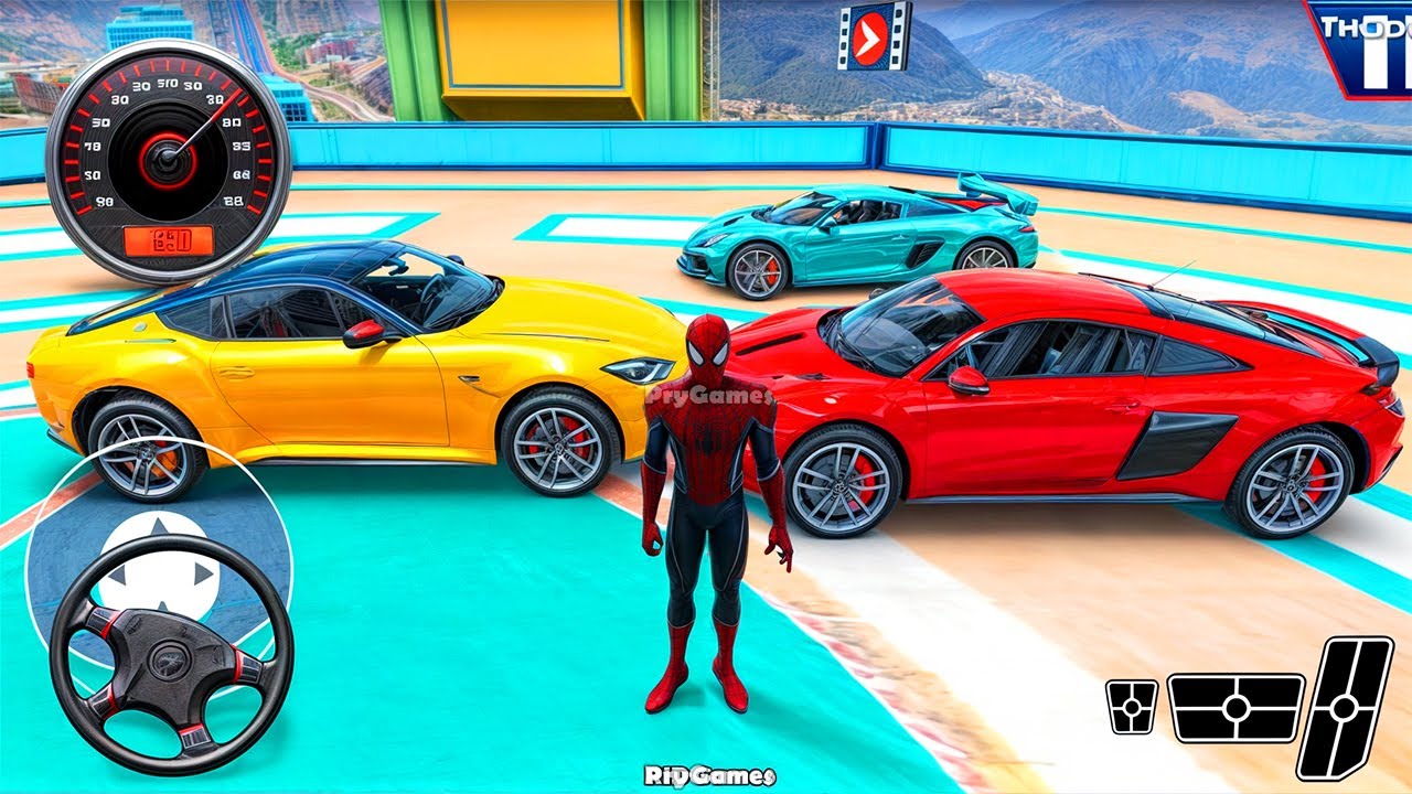 Mega Ramp Car Ultimate Racing - Part 3 Mega Ramp Car Stunts - Car Game ...