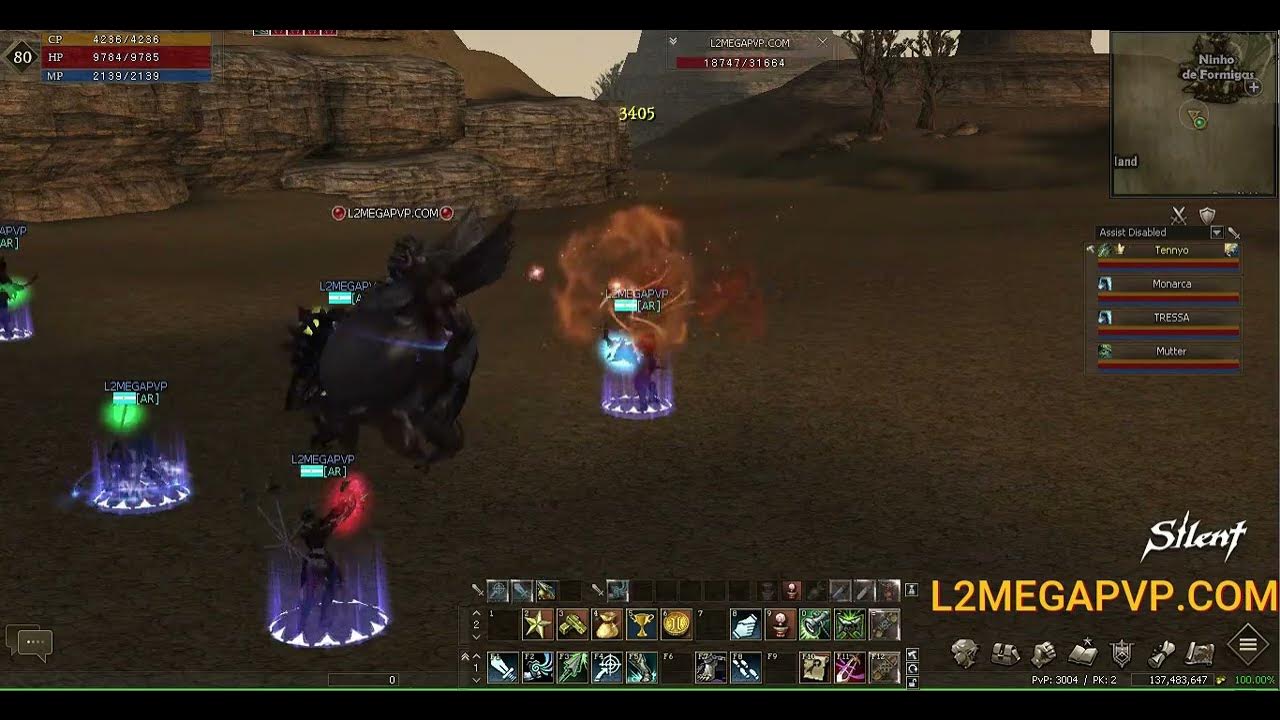 L2 MEGA PVP - PARTY FARM | BORA FARMAR - YouTube